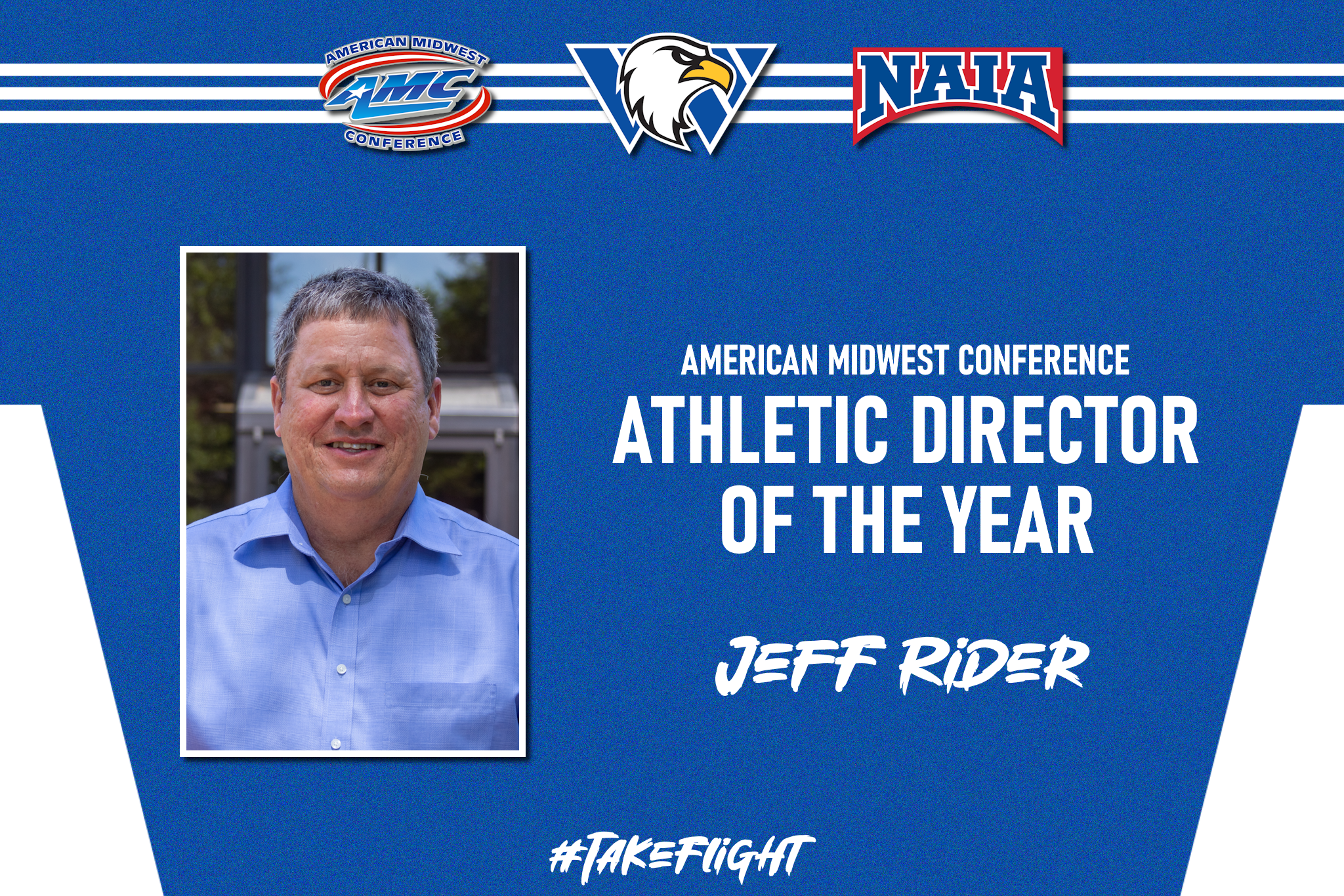 Rider Named AMC Athletic Director of the Year - Williams Baptist University