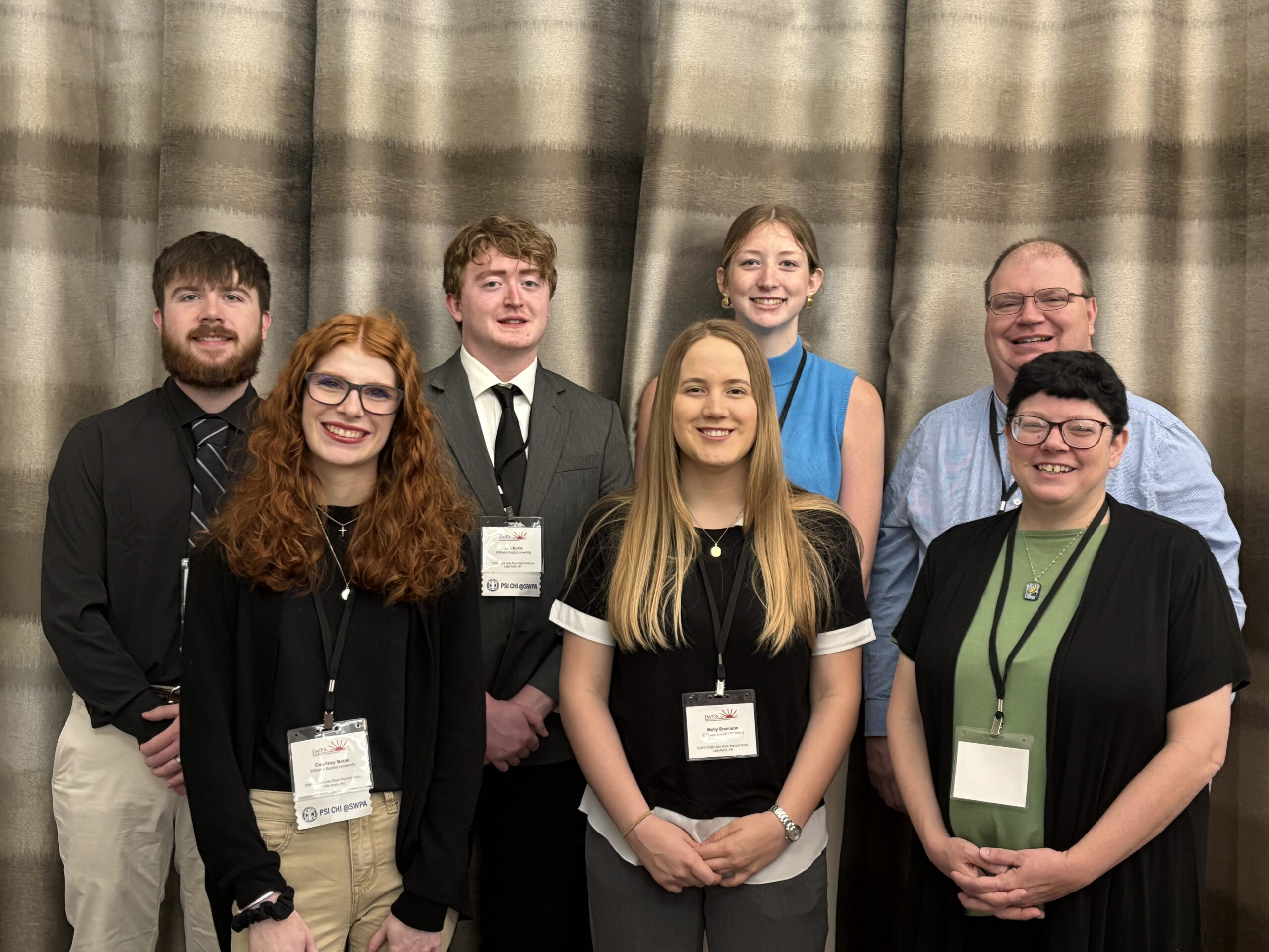 Psychology Majors Make Presentations at SWPA Meeting - Williams Baptist ...